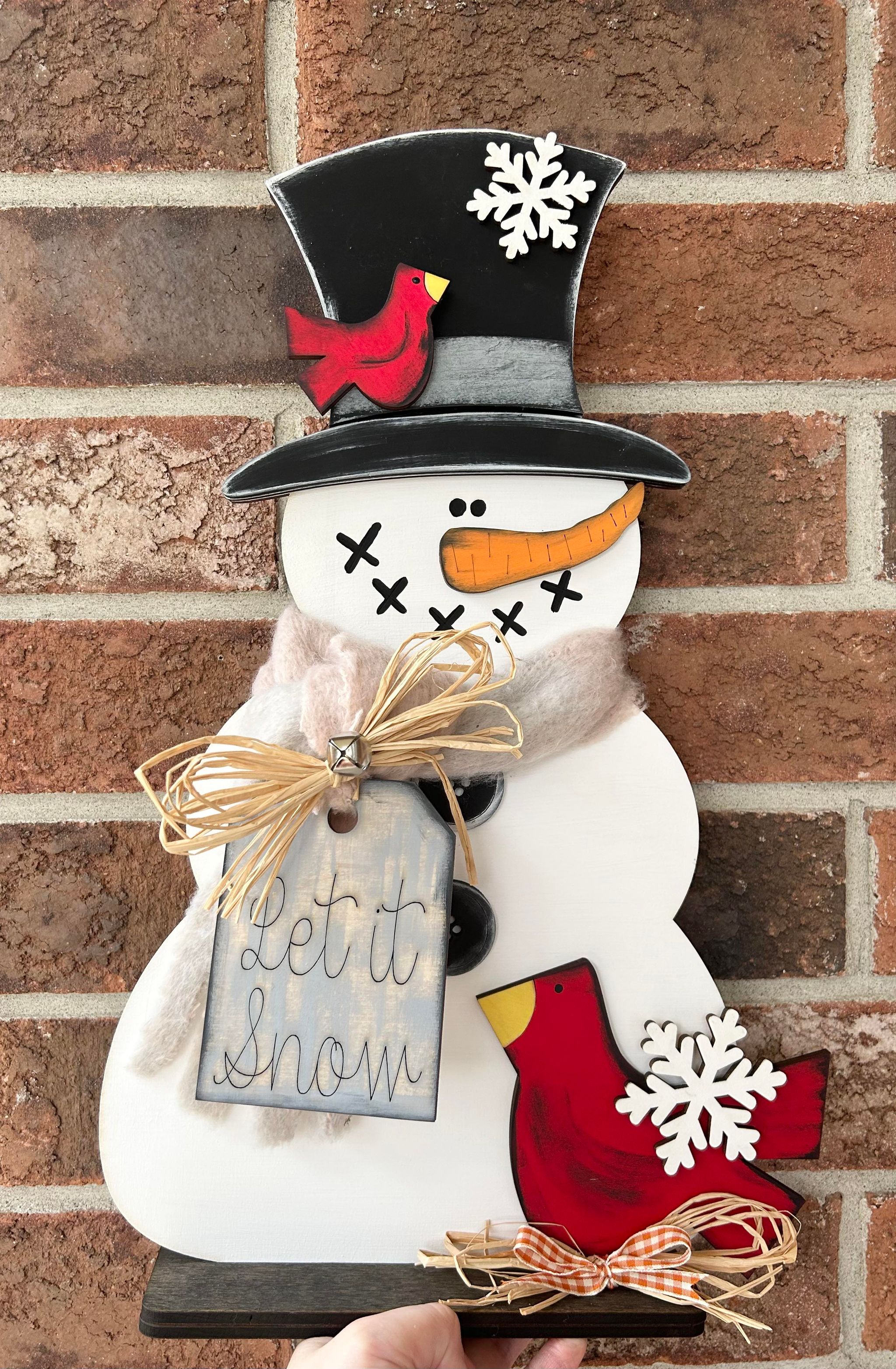 D.I.Y Let It Snow Snowman | My Site