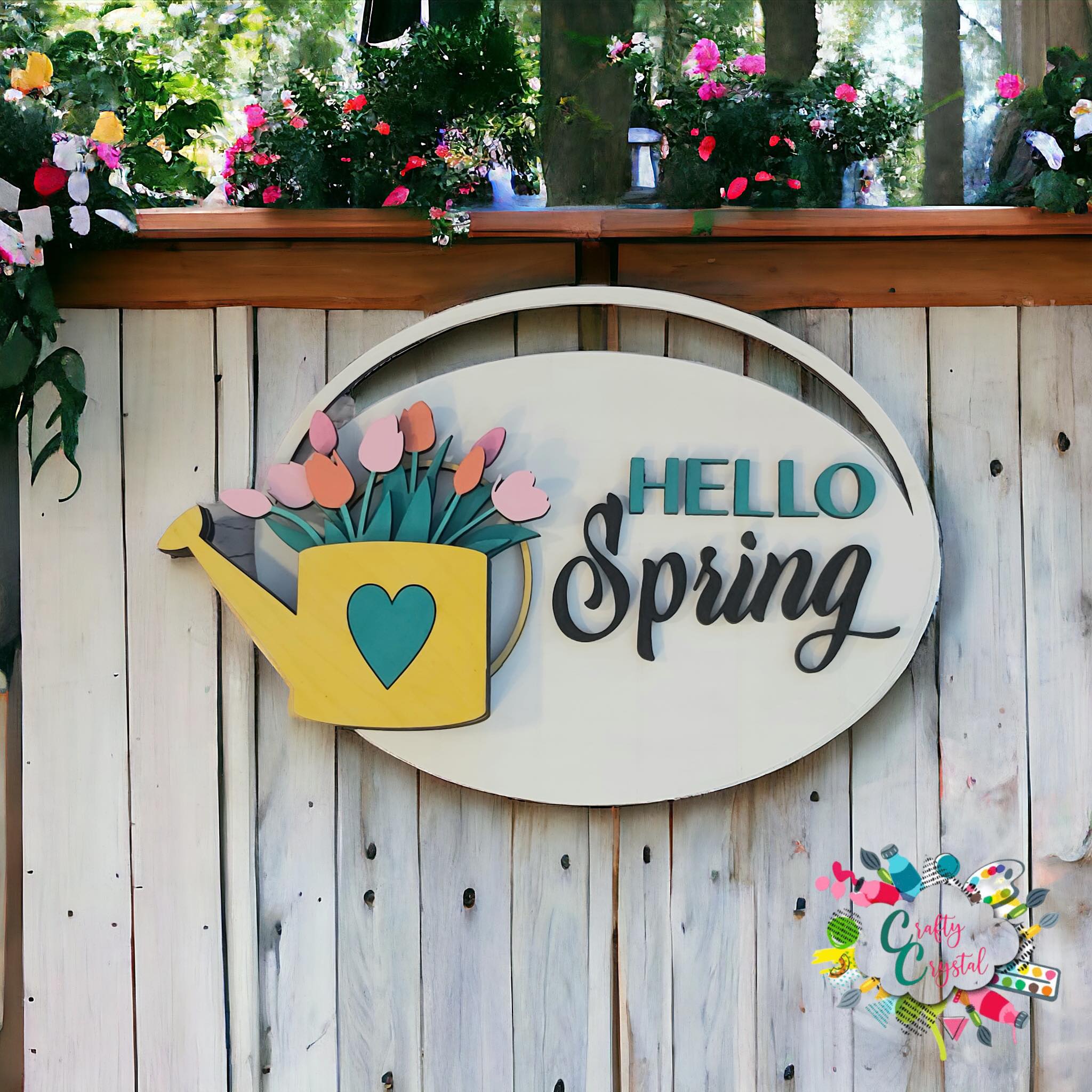 D.I.Y Hello Spring Watering Can | My Site