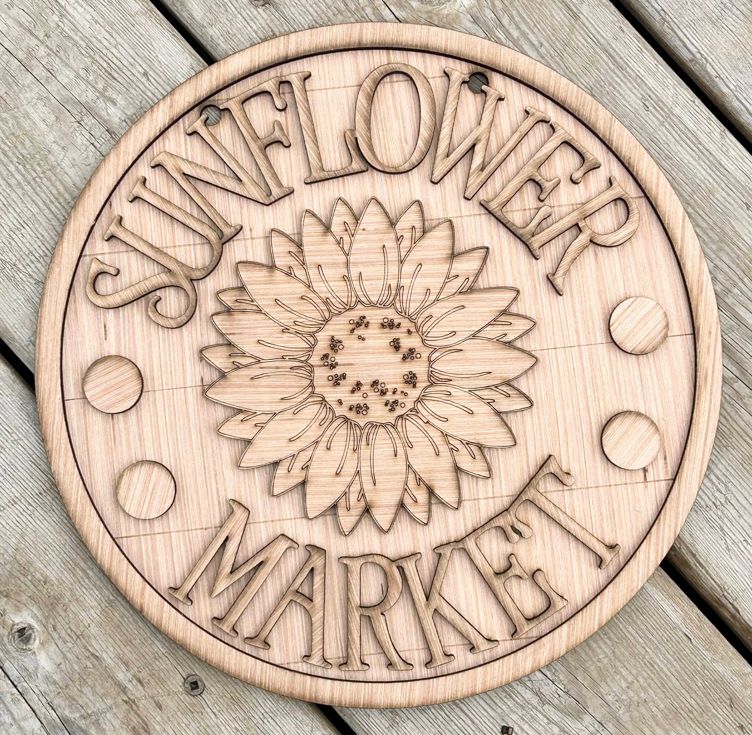 D.I.Y Sunflower Market | My Site