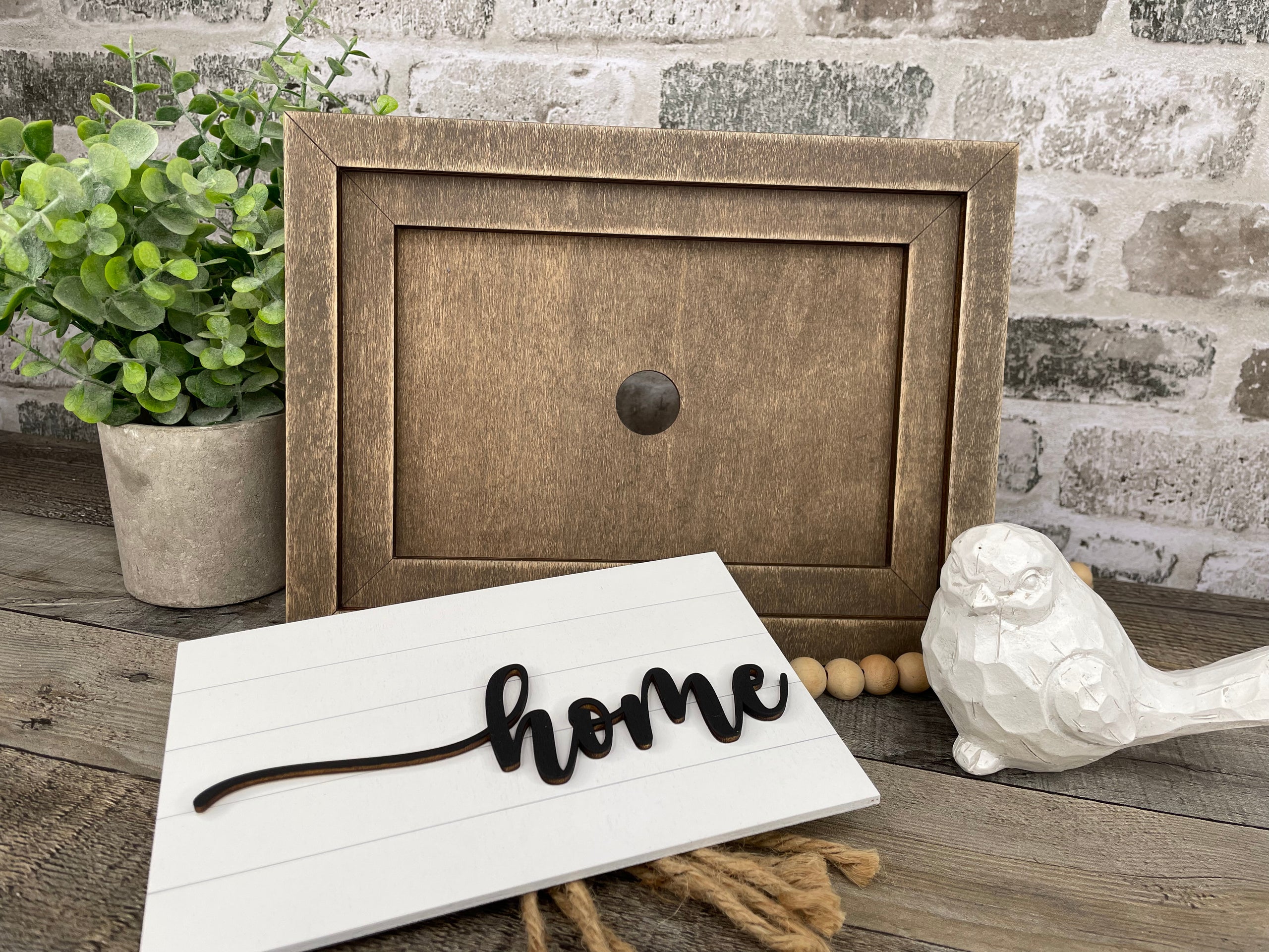D.I.Y Chunky Farmhouse Frame + Inserts | My Site